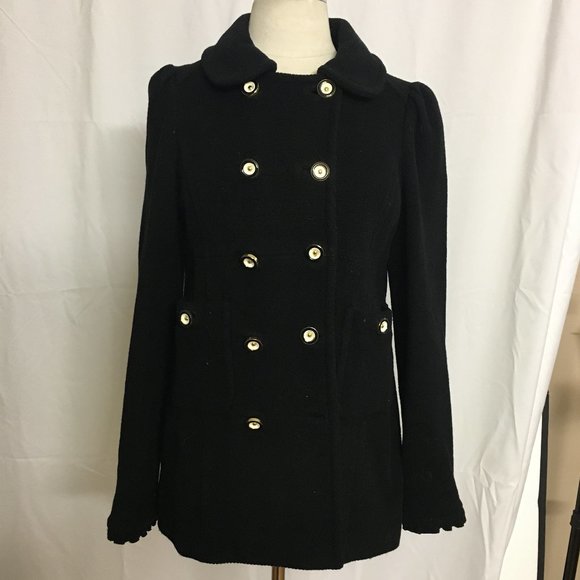 Juicy Couture | Jackets & Coats | Juicy Couture Double Button Ruffle ...